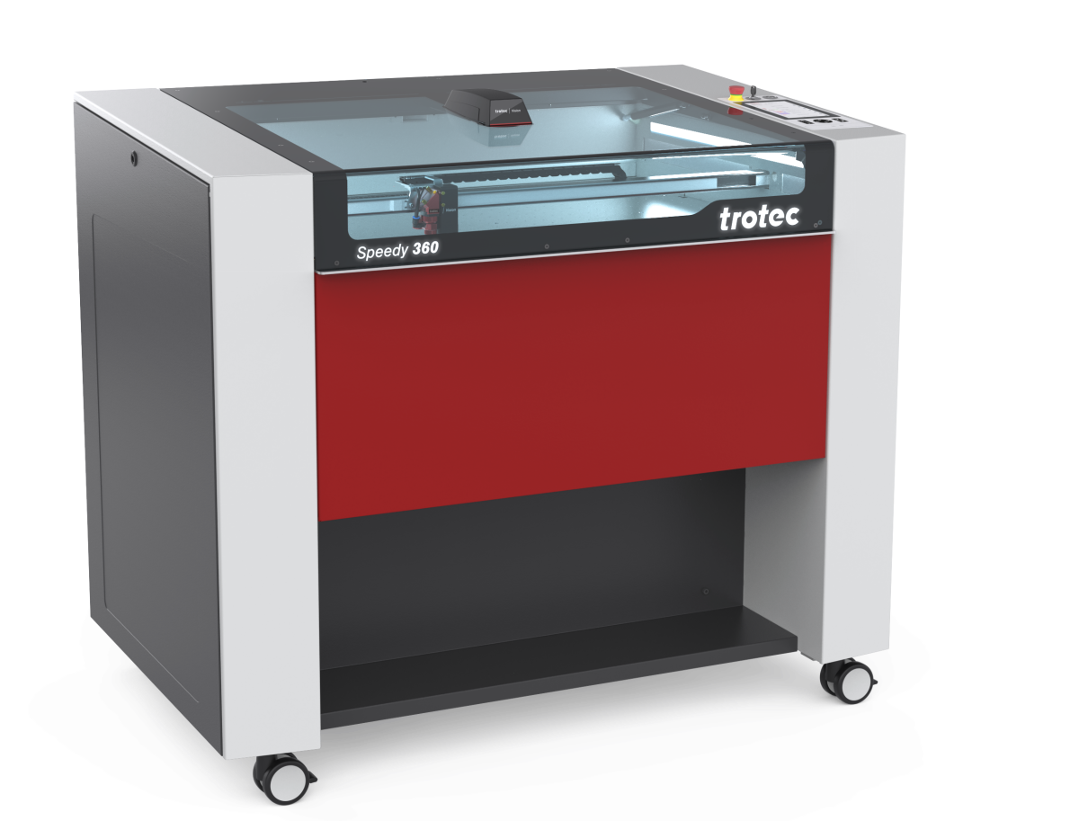 Trotec Speedy 360 - Skæring og gravering i verdensklasse