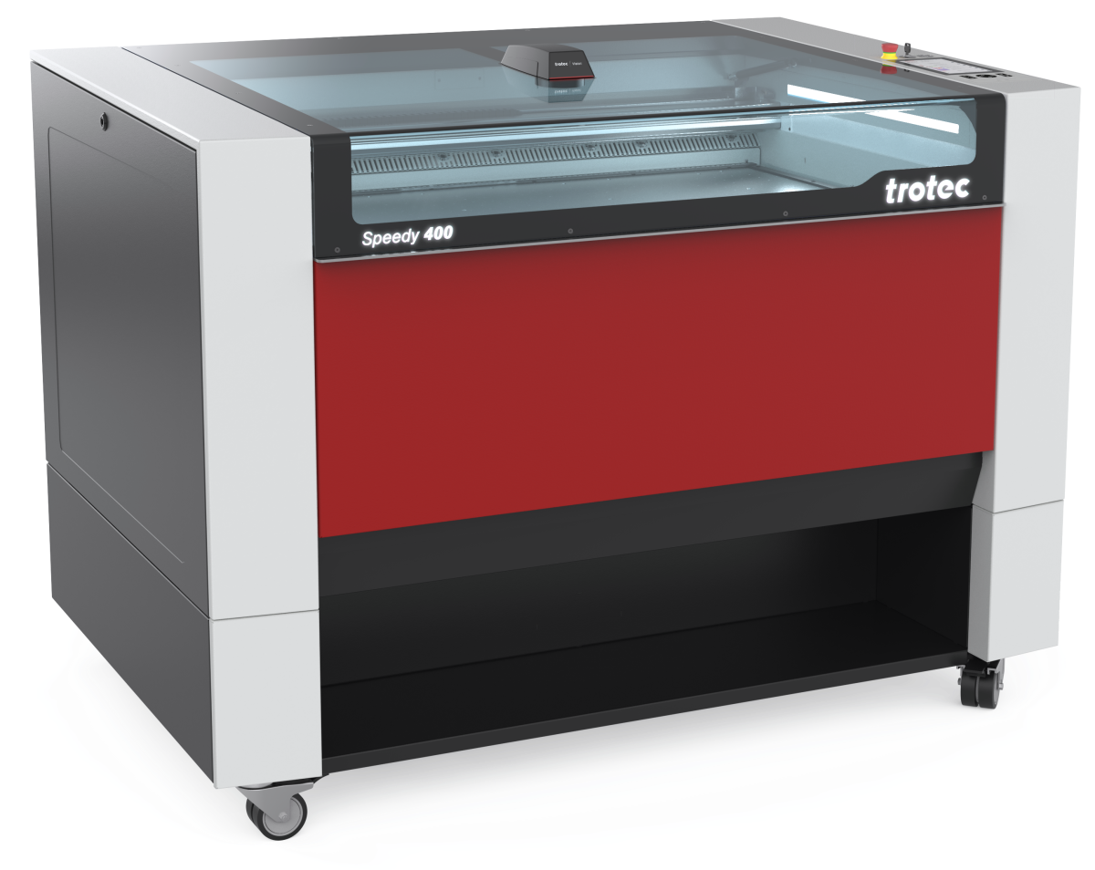 Trotec Speedy 400 | Den hurtigste lasergraveringsmaskine →